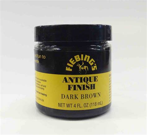 Fiebing's Antique Finish DARK BROWN 118 ml Dunkelbraun