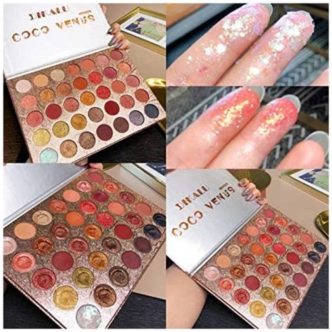 Dikalu Coco Venus 35 colours eyeshadow pan pallet shimmer/ matte ...