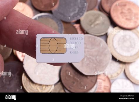 European SIM Card Stock Photo - Alamy