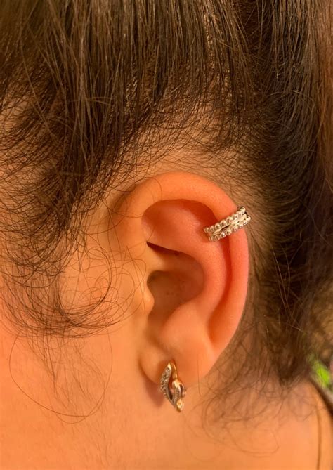 Septum Clicker 14k Clicker 16g With 1.5mm Balls Helix | Etsy