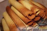 Рецепт: Вафельные трубочки (рецепт для электровафельницы) на ...