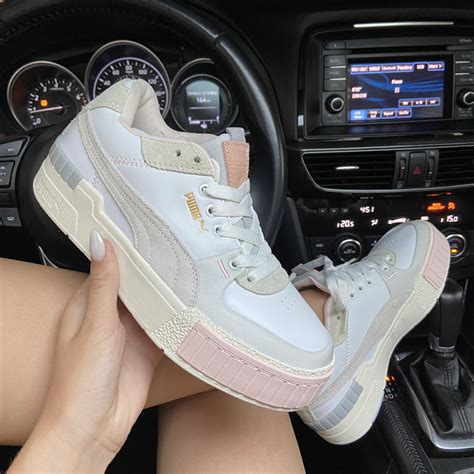 Женские кроссовки Puma Select Cali Sport White Peach, женские кроссовки ...