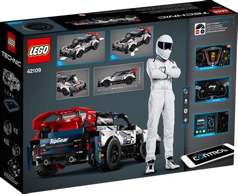 Brickfinder - LEGO Technic Top Gear Rally Car (42109) First Look!