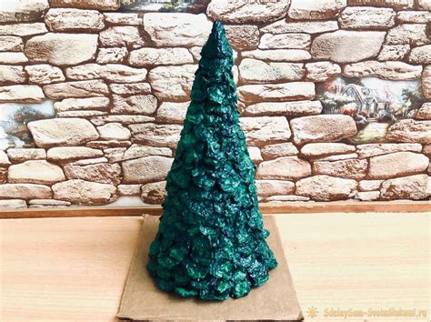 Новогодняя елочка из упаковки для яиц - HandMade32.ru - сделай своими ...