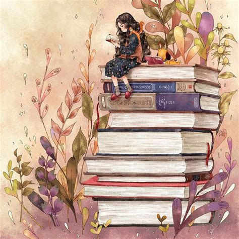 Книги арт рисунок (27 фото)