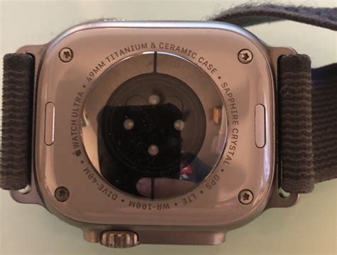 Apple Watch Ultra 49mm Titanium & Ceram case Saphire Crystal GPS LTE ...