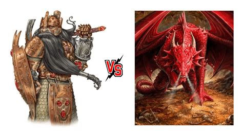 Baldur's Gate II ToB Dwarven Defender Solos Red Dragon (Insane ...