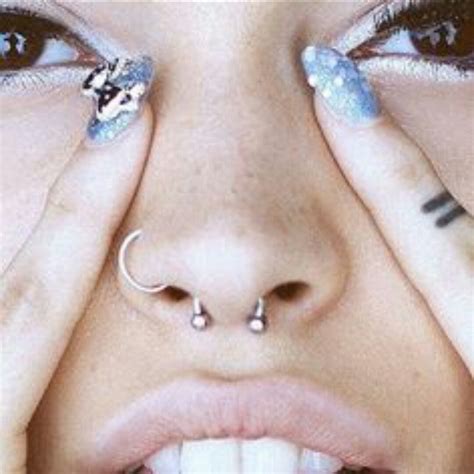 Пин от пользователя S V на доске Piercing | Пирсинг губы, Пирсинг носа ...