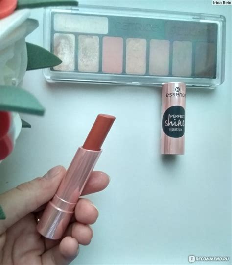 Губная помада Essence Perfect Shine - «Очень удачная помада в оттенке ...