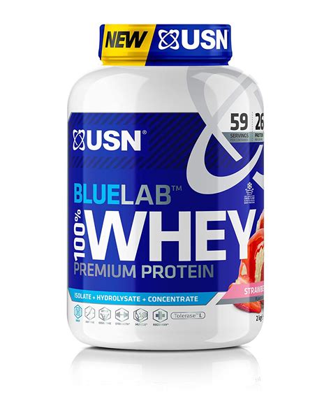 USN BLUE LAB 100% WHEY STRAWBERRY 2KG - Healthy U