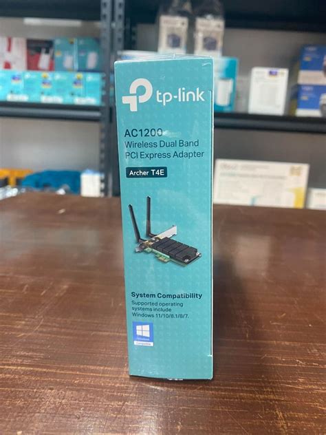 TP-Link Archer T4E AC1200 Dual Band Wireless Wi-Fi PCIe Adapter ...