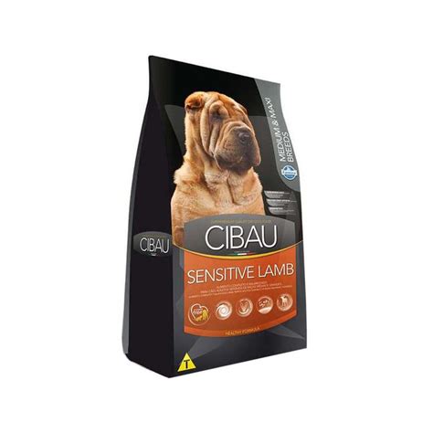 Ração Farmina Cibau Sensitive Lamb para Cães Adultos Sensíveis de Raças ...
