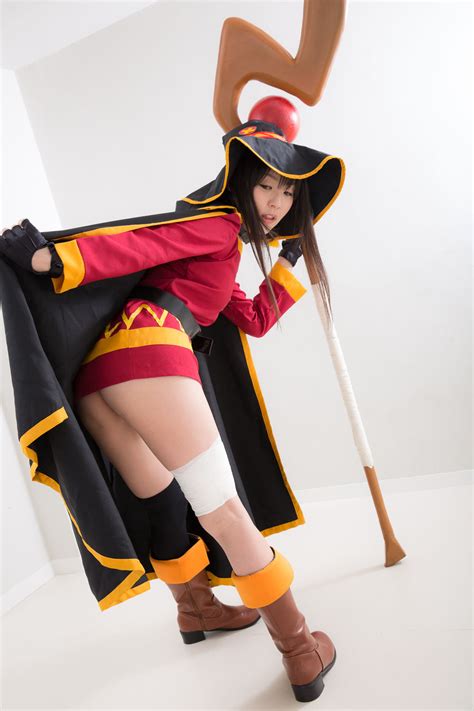 Baggrunde : cosplay, Megumin, japanske kvinder, asiatisk, bleg, Tsubomi ...
