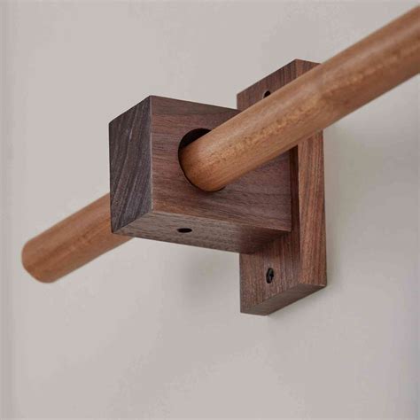 Карниз Loft круглый, одинарный, деревянный, цвет натуральный, Varman ...