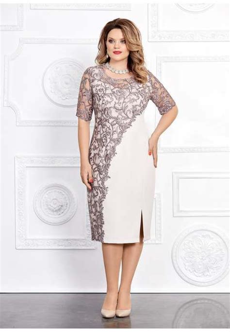 Платья для полных девушек и женщин белорусского бренда Mira Fashion ...