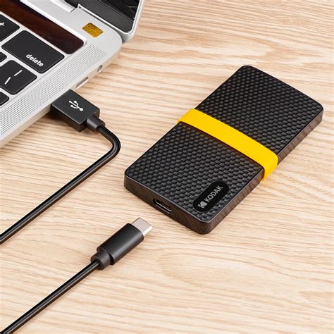 Kodak X200 цифровой Портативный жесткий диск 256 ГБ 512 1 ТБ Тип C ...