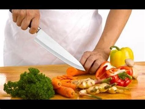 Шеф нож !!! Как его держать. Как им резать и разделывать рыбу и мясо ...