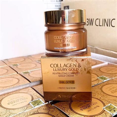 3W Clinic Collagen & Luxury Gold Cream - Flipmart