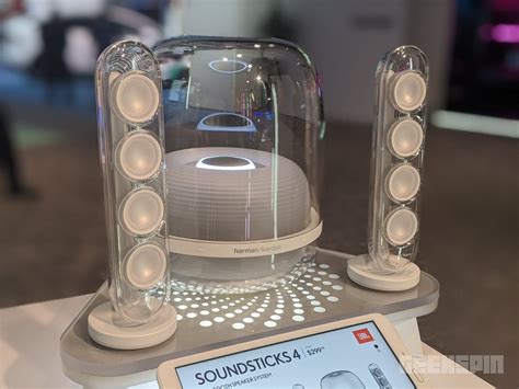 Harman Kardon is bringing back their iconic transparent SoundSticks ...