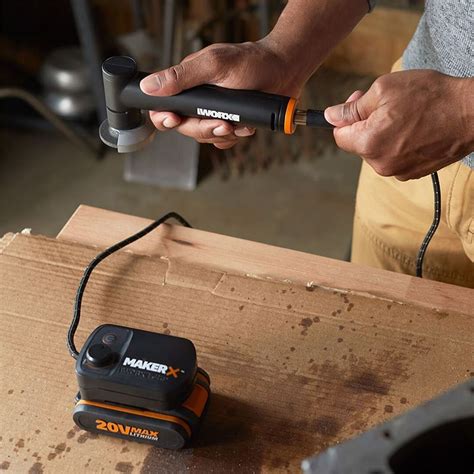 Мини угловая шлифовальная машинка (болгарка) аккумуляторная WORX MAKER ...
