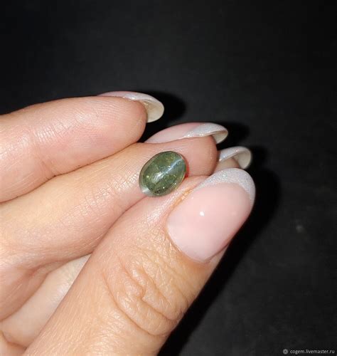 Хризоберилл "Кошачий глаз" со сменой цвета. 3,72ct купить в интернет ...