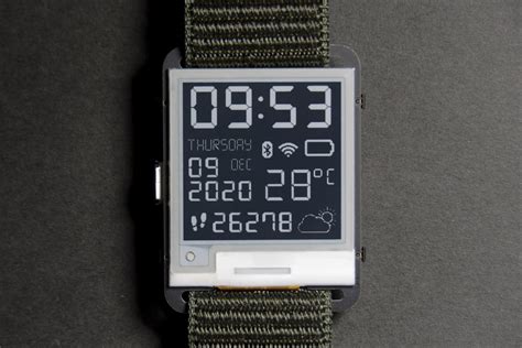 Умные часы Watchy с дисплеем E-paper и процессором ESP32 запущены в ...