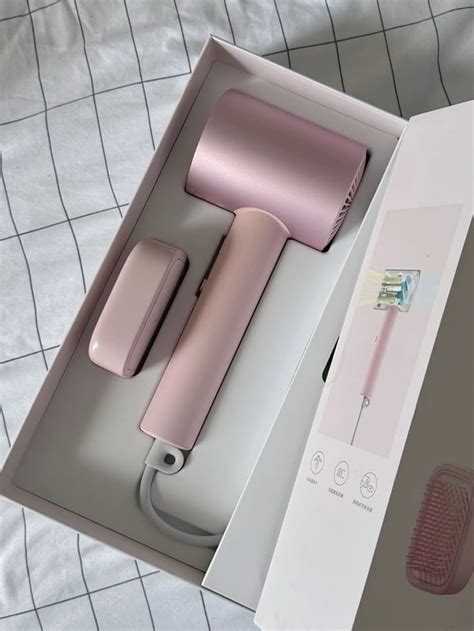 фен | hair dryer | xiaom | розовый | Розовый, Карта желаний, Плойка