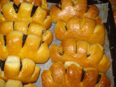 Маковые гребешки и творожные ватрушки : Выпечка сладкая