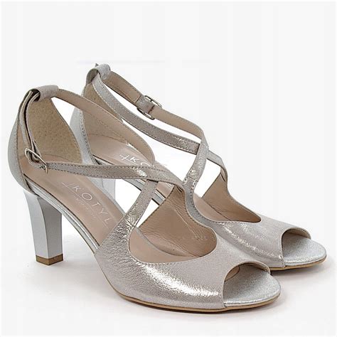 Sandały skórzane Kotyl 4325 buty taneczne Kotyl 40 13836213825 - Allegro.pl