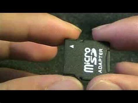 MicroSD/TransFlash TF Card to Mini SD Card Adapter - YouTube