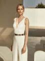 EVELINE - Bridal Jumpsuit - Bianco Evento