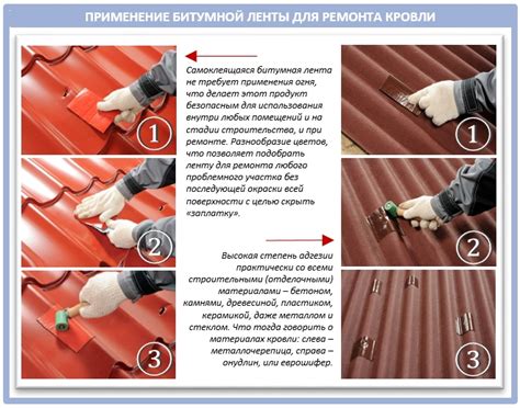Битумная лента для кровли: что это, виды, правила применения ...