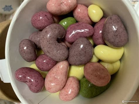 Орехи Bossberry Кешью в йогуртовой глазури ассорти - «Нежнейшие кешью и ...