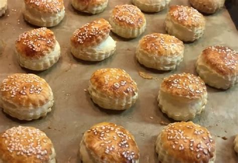 Ракушки из слоеного теста с начинкой — рецепты