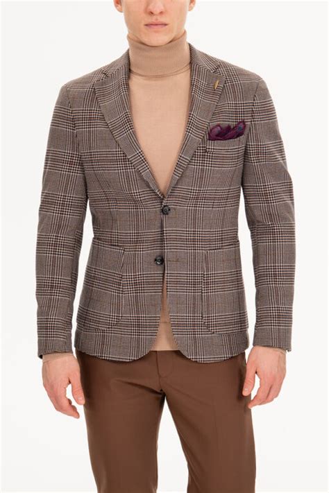 Коричневый пиджак Арт.:5507 – купить в магазине мужской одежды Smartcasuals