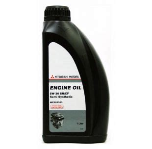 Mitsubishi Engine Oil 5W-30 SN/CF - MITSUBISHI - Масло моторное - Масло ...