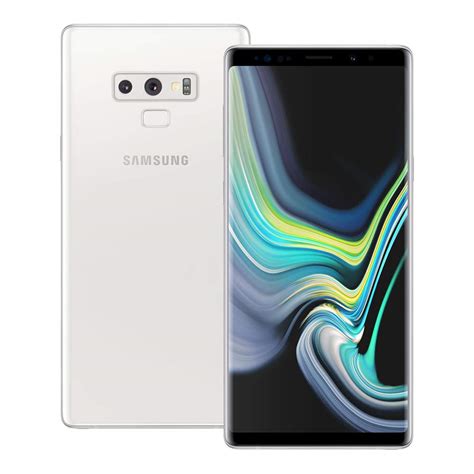 Samsung Galaxy Note 9 Dual SIM - 128GB, 6GB RAM, 4G LTE, Alpine White