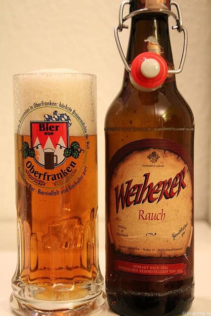 Weiherer Rauchbier der Brauerei Kundmüller aus Viereth-Trunstadt im ...