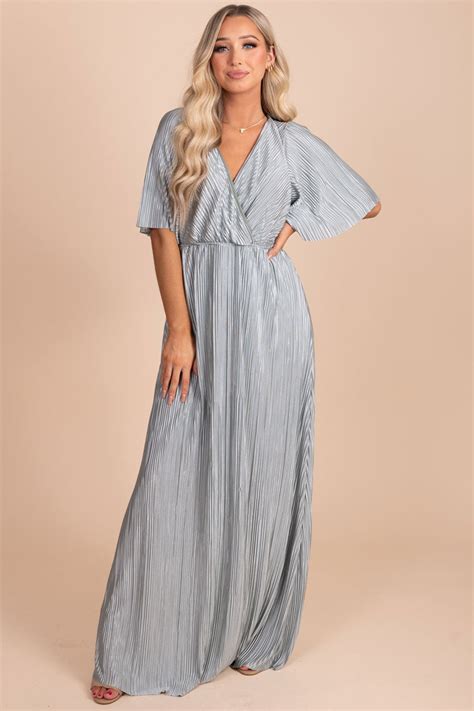 Clair de Lune Maxi Dress | Special Occasion Boutique Dress - Bella Ella ...