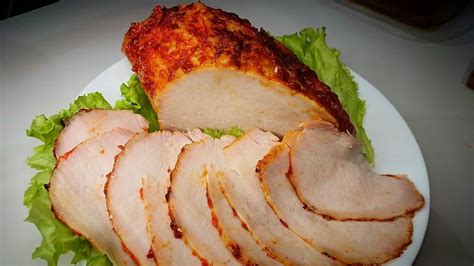 Свинина деликатесная. Для мясной нарезки на праздничный стол. Запекаю ...