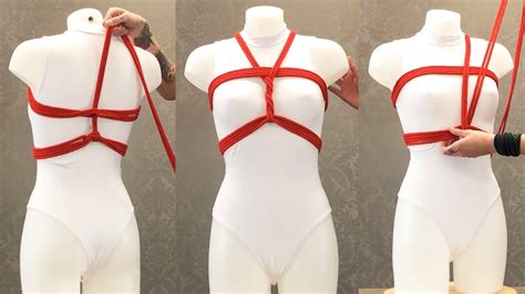 Shinju Chest Harness Shibari Bondage Ropework Restraint Tutorial ...