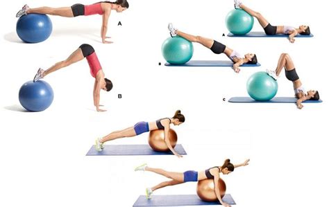 ЛФК при протрузии поясничного отдела позвоночника | Ball exercises ...