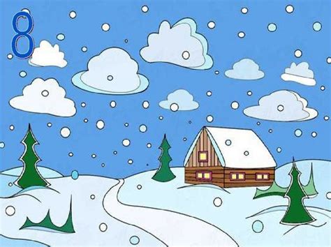 Зимние явления природы для дошкольников в картинках