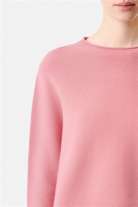 Damen Egg-Shape Pullover in Baumwoll-Crêpe MIMAS online kaufen bei DRYKORN