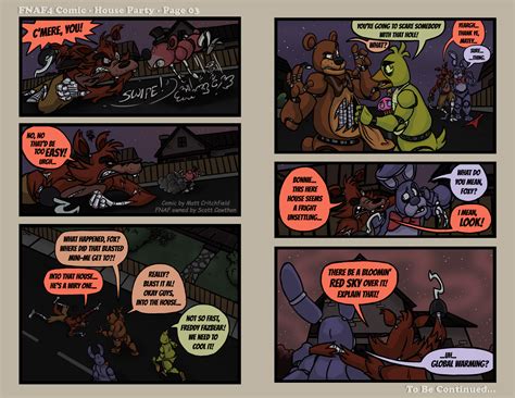 FNAF4 Comic - House Party - Page 03 - 4-1-16 by Mattartist25 on DeviantArt