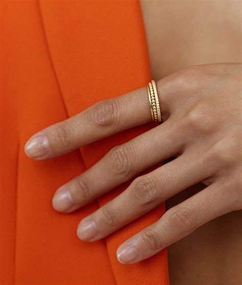 14K Vermeil Aura Ring Set of 3 by SHASHI - SHOP SHASHI