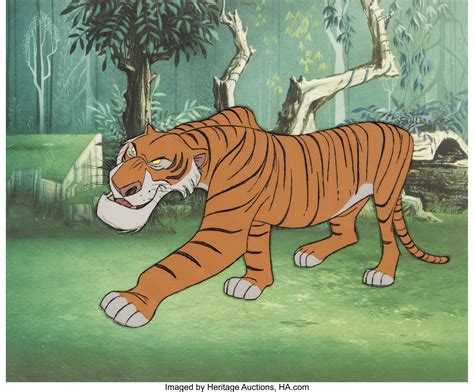 The Jungle Book Shere Khan Production Cel (Walt Disney, 1967). | LotID ...