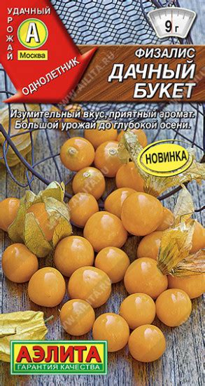 Физалис «Дачный букет» — Удачный урожай — Аэлита