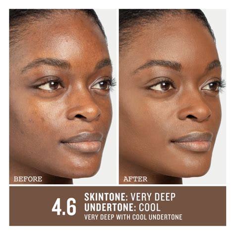 Smashbox Studio Skin Full Coverage 24 Hour Foundation, 4.6 Very Deep ...