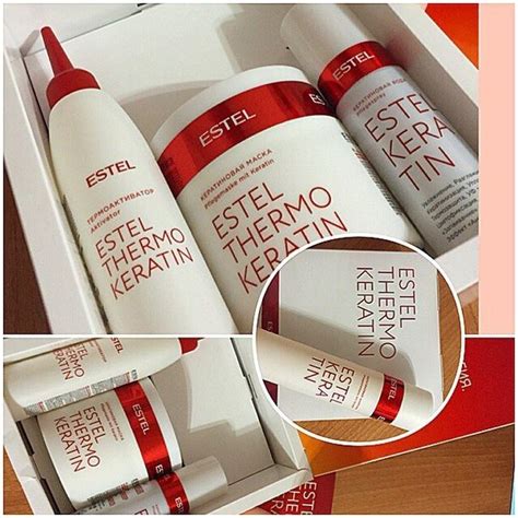 Выпрямление волос с помощью набора Эстель кератин (Estel keratin): фото ...